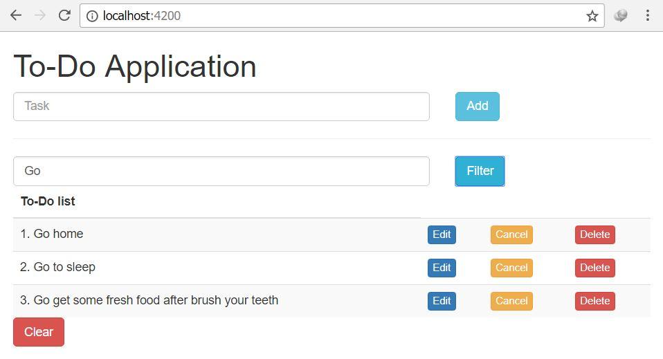 Angular 5 To-Do List App - Part 6 | DiscoverSDK Blog
